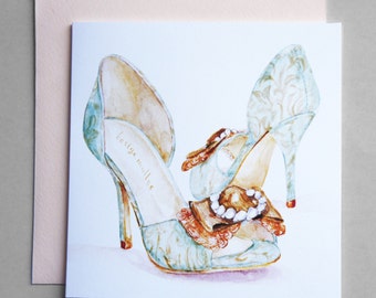 Popular items for high heel shoe cards on Etsy