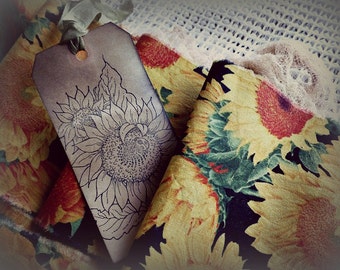 Vintage French Blue Toile Handmade Ribbon by nancyslavenderfarm