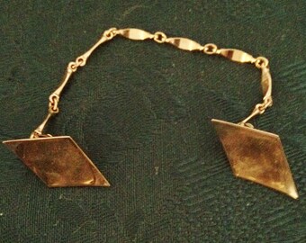 Gold Tone Sweater Clasp Great for Your Girl