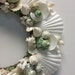 Beach Decor Coastal Seashell Wreath with by PinkPelicanDesigns