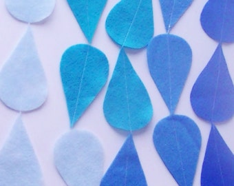 Blue raindrops | Etsy