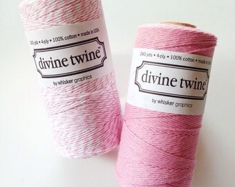 Pink twine | Etsy