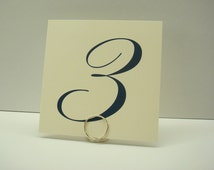 Unique custom table numbers related items | Etsy