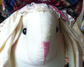 Vintage Bunny Rabbit Vacuum Cleaner Cover