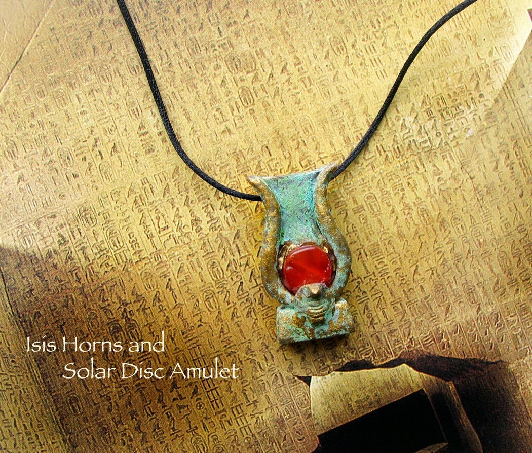ERSREVED LISTING for Nancy Isis Amulet Horns and