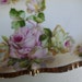 Pink Roses Bowl Dish. Beyer & Bock. Royal Rudolstadt Prussia.