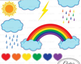 Unique spring rain clipart related items | Etsy