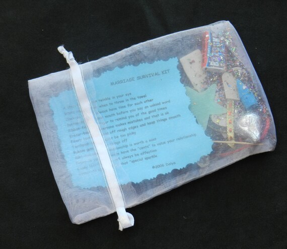 Marriage Survival Kit... by DaiyasGoodies on Etsy