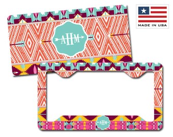 Popular items for tribal license plate on Etsy