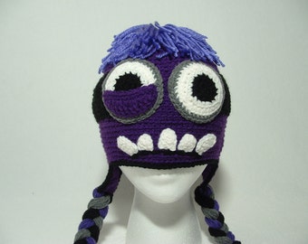 Popular items for evil minion hat on Etsy