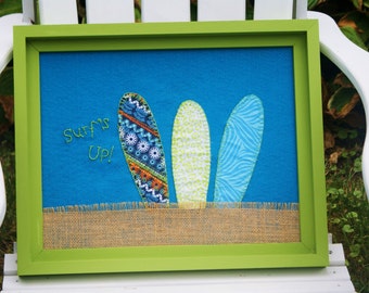 Surfboard embroidery | Etsy