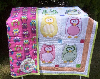 Unique applique baby quilt related items | Etsy