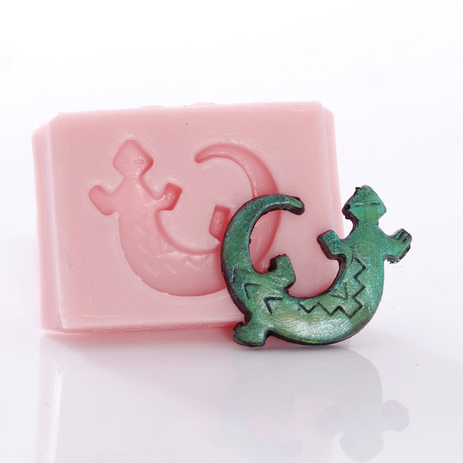 Gecko Lizard Silicone Mold Mould Food Safe Mold Earring Mold