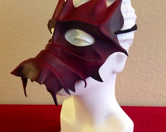 Unique Genuine Leather Masks. To Wear or Display by MasksbyFrazer