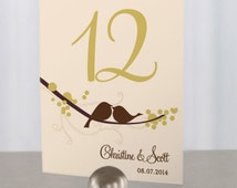 Popular items for custom table numbers on Etsy