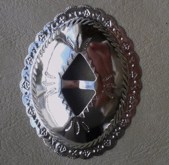 10 Large Country Western style Conchos