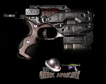 Nerf Element EX-6 Blaster Gun Halo GOW Titanfall Borderlands 2 custom ...