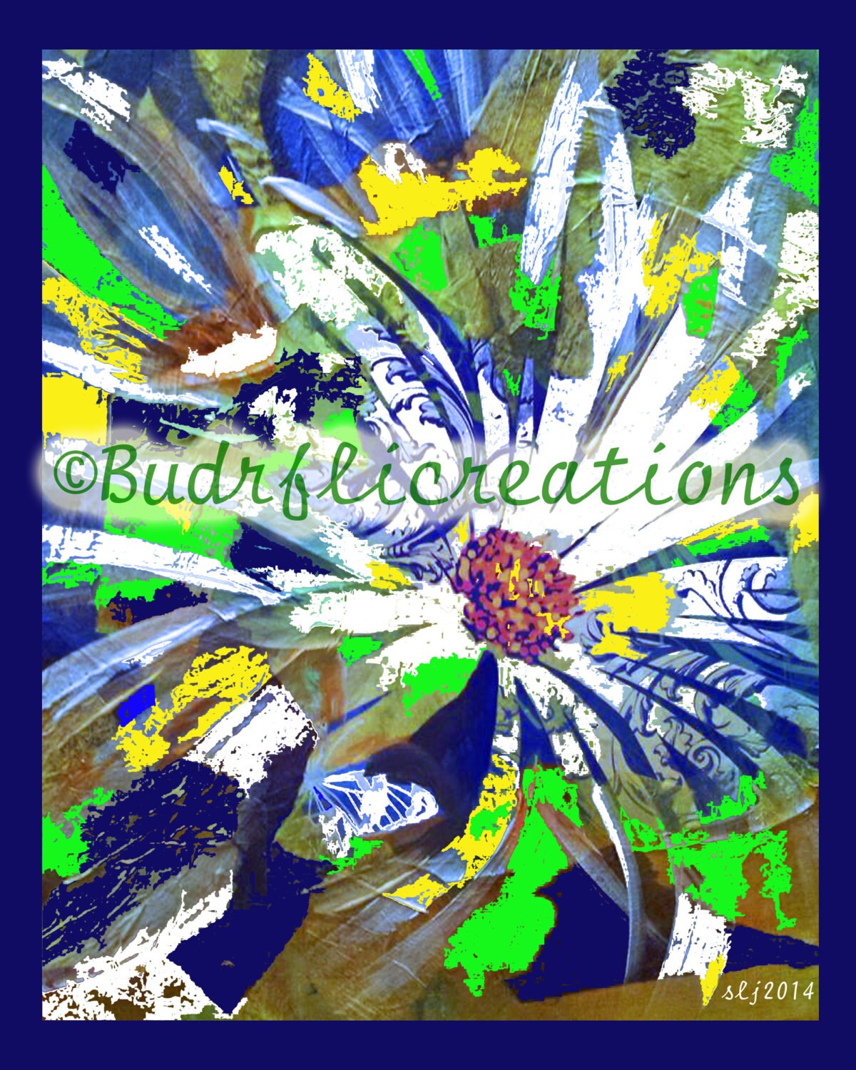 Art Print Summer Menagerie 8X10 by Budrflicreations on Etsy