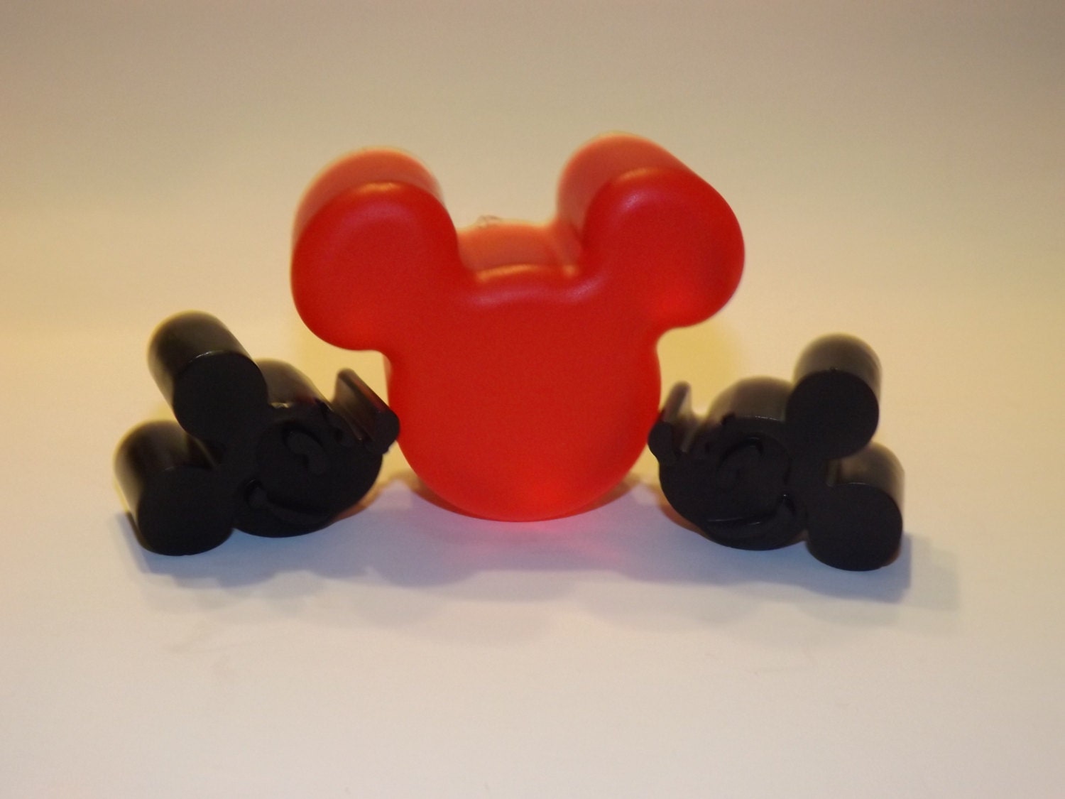 1 Large & 2 Mini Mickey Mouse Head Glycerin Soap by CreationsByCC1