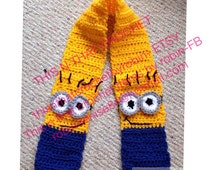 Popular items for minion scarf on Etsy