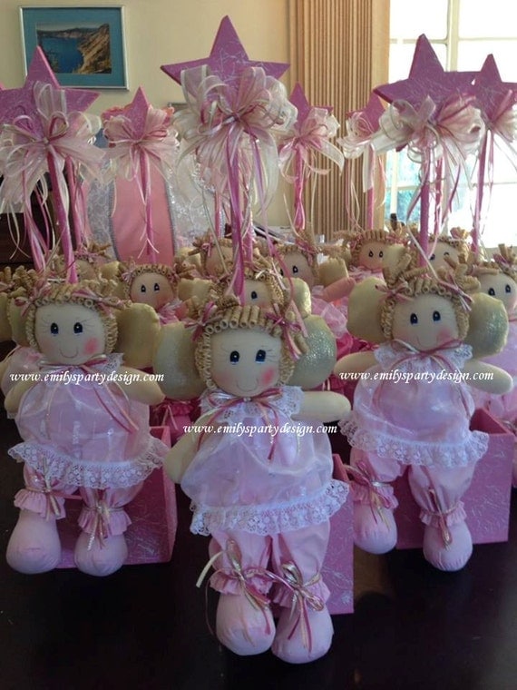 Items similar to Large Adorable Angel Centerpieces, Baptism Centerpiece ...