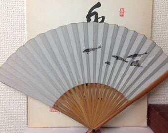 Popular items for vintage japanese fans on Etsy