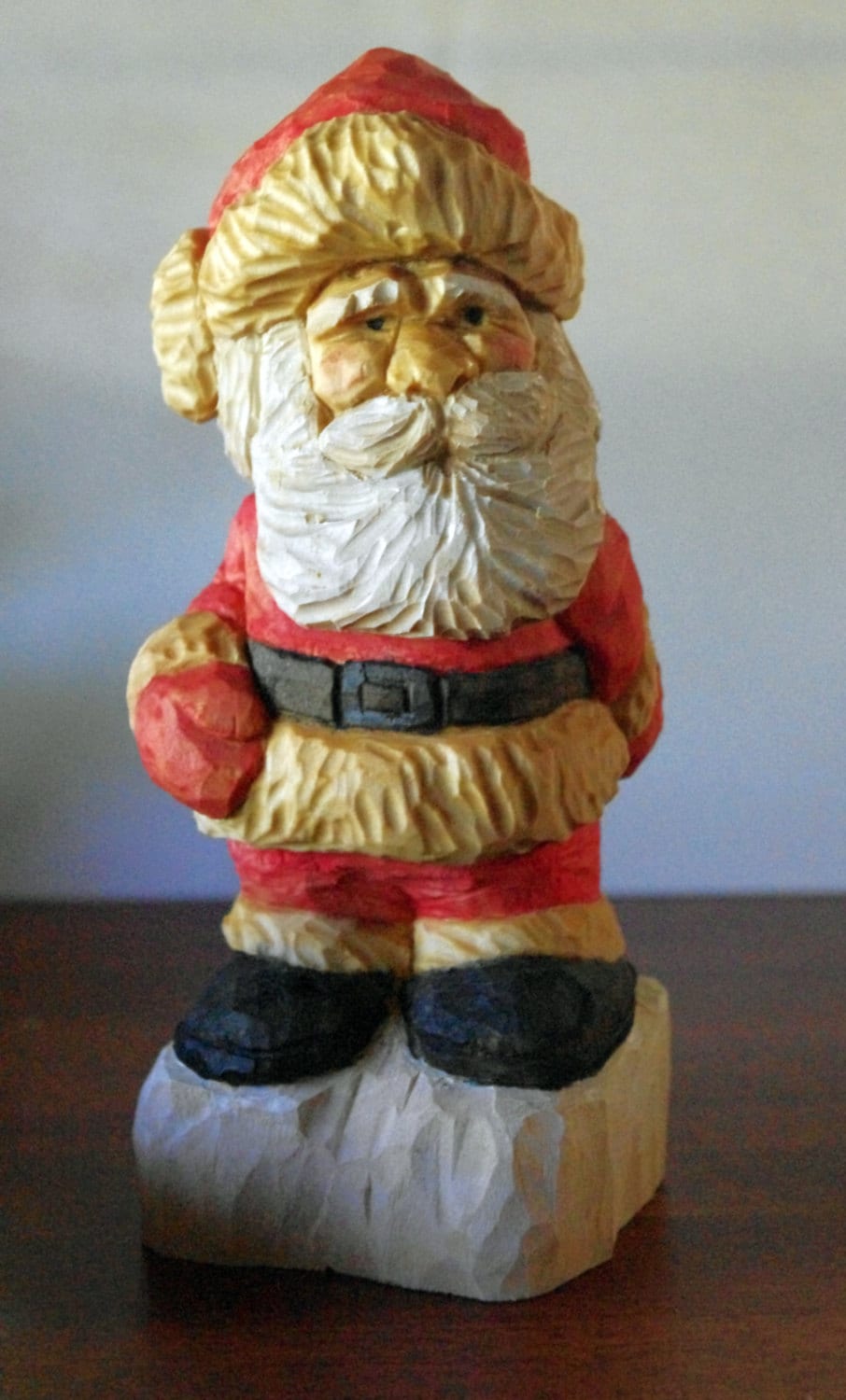Hand Carved Santa