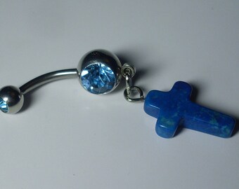 Pietra preziosa croce | Etsy