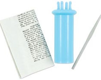 Knitting Knobby With Needle