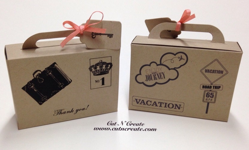 Suitcase Favor Boxes Suitcase Boxes Suitcase Favors Suitcase Favor Boxes Suitcase Boxes Suitcase Favors