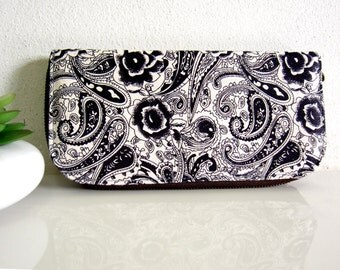 VEGAN WOMEN'S WALLET Fabric Wallet Handmade by CoversCrafts