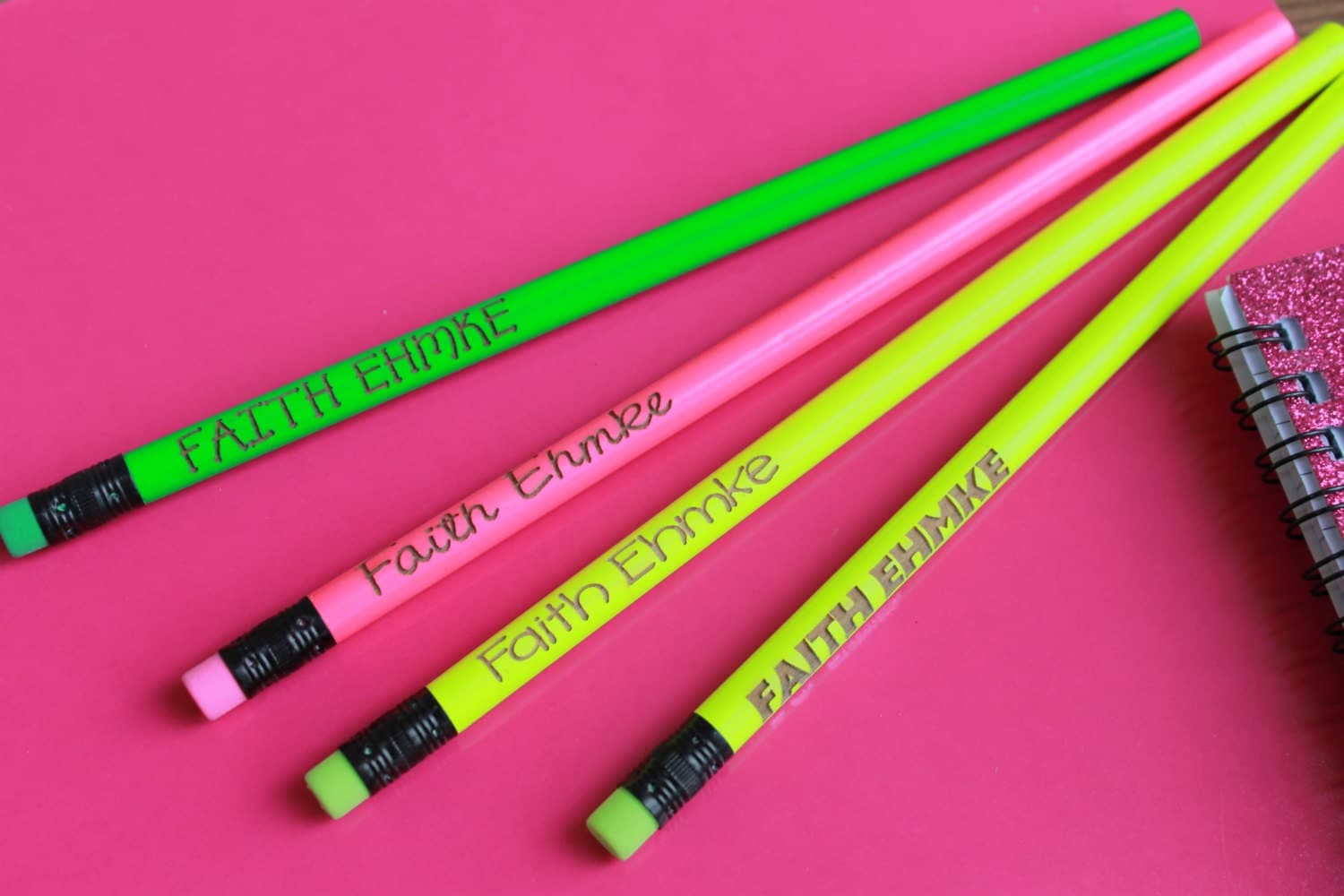 Personalized Pencils custom Pencils Pencil with by LetsEngraveIt