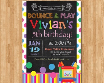 Playground Birthday Invitation. Kids Park Birthday by arthomer