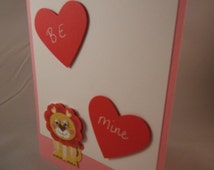 Popular items for lion valentine on Etsy