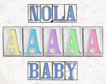 Popular items for nola tiles on Etsy