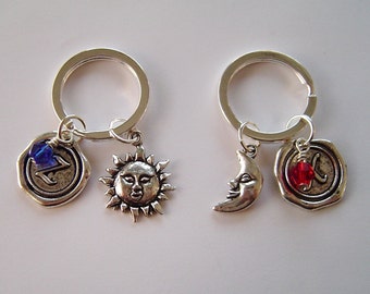 Sun and moon ring | Etsy