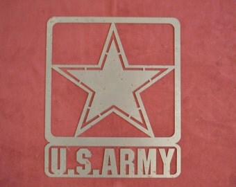 Cutout metal sign | Etsy