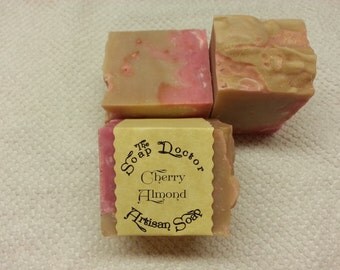 Popular items for cherry almond soap on Etsy