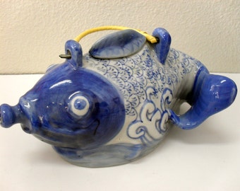 Fish teapot | Etsy