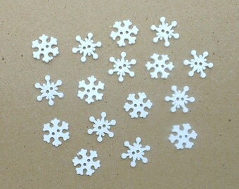 Snowflake buttons | Etsy