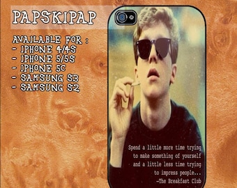 iphone case, The breakfast club,brian quotes,iphone 4/4s , iphone 5/5s ...