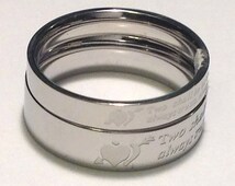 Popular items for heart puzzle ring on Etsy
