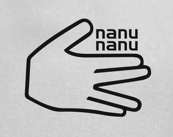Nanu nanu | Etsy