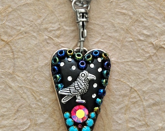 Crow beadwork | Etsy