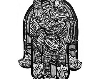 Popular items for elephant hamsa on Etsy