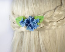 Popular items for hydrangea hair clip on Etsy