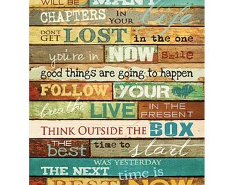 Unique inspiring wall art related items | Etsy