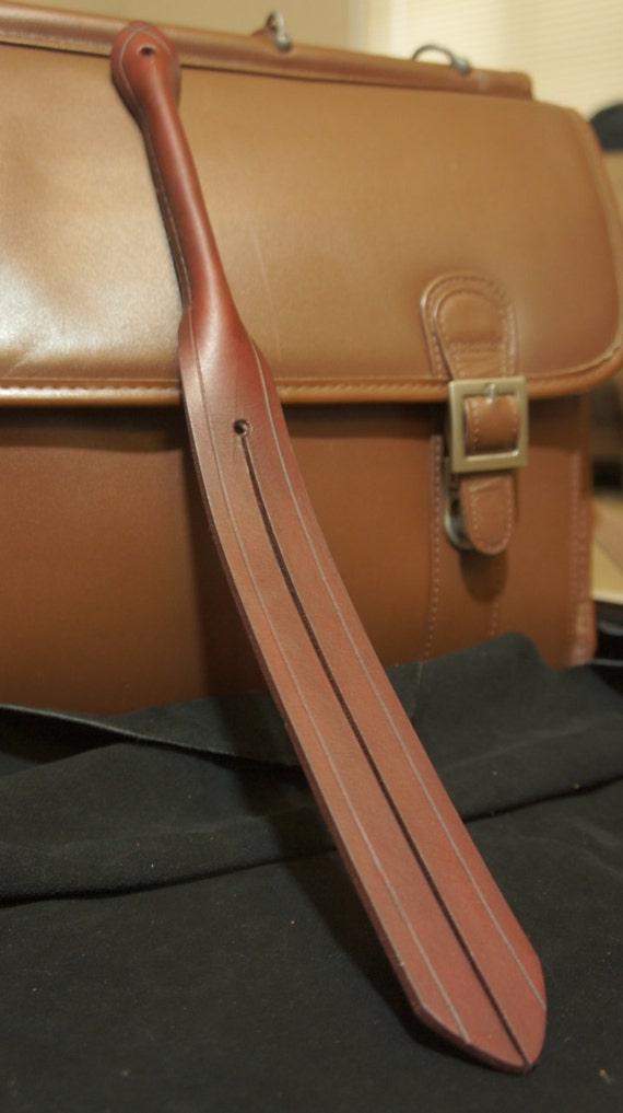 Leather Tawse: Heavy by ParaphiliaToys on Etsy