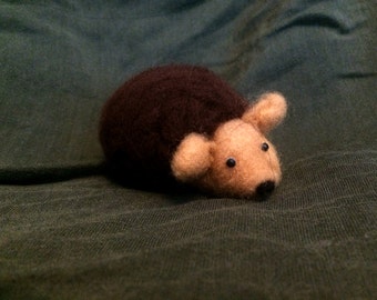 Popular items for needle felted hedgehog on Etsy
