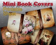 Unique book cover art related items | Etsy